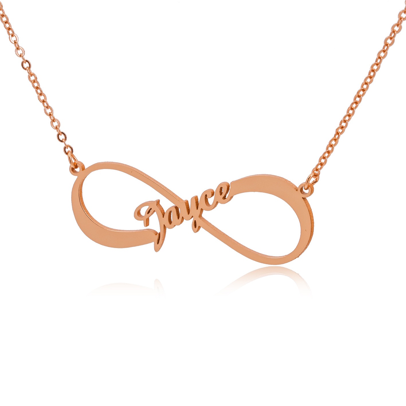 Infinity Symbol with Name Necklace - Theora & – Theora & Co